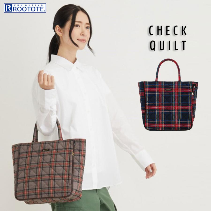 ROOTOTE 1210 ルートート（ROOTOTE）/EU.スクエア.チェックキルト-B（全2種） : ルートートヤフーショッピング店 - 通販 - Yahoo!ショッピング