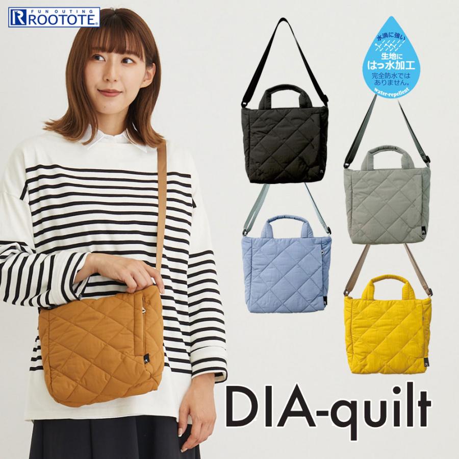 ROOTOTE 【SALE 50%OFF】ルートート SN.スクエア2way.ダイヤキルト-F（全5種） 品番1267 : ルートートヤフーショッピング店 - 通販 - Yahoo!ショッピング