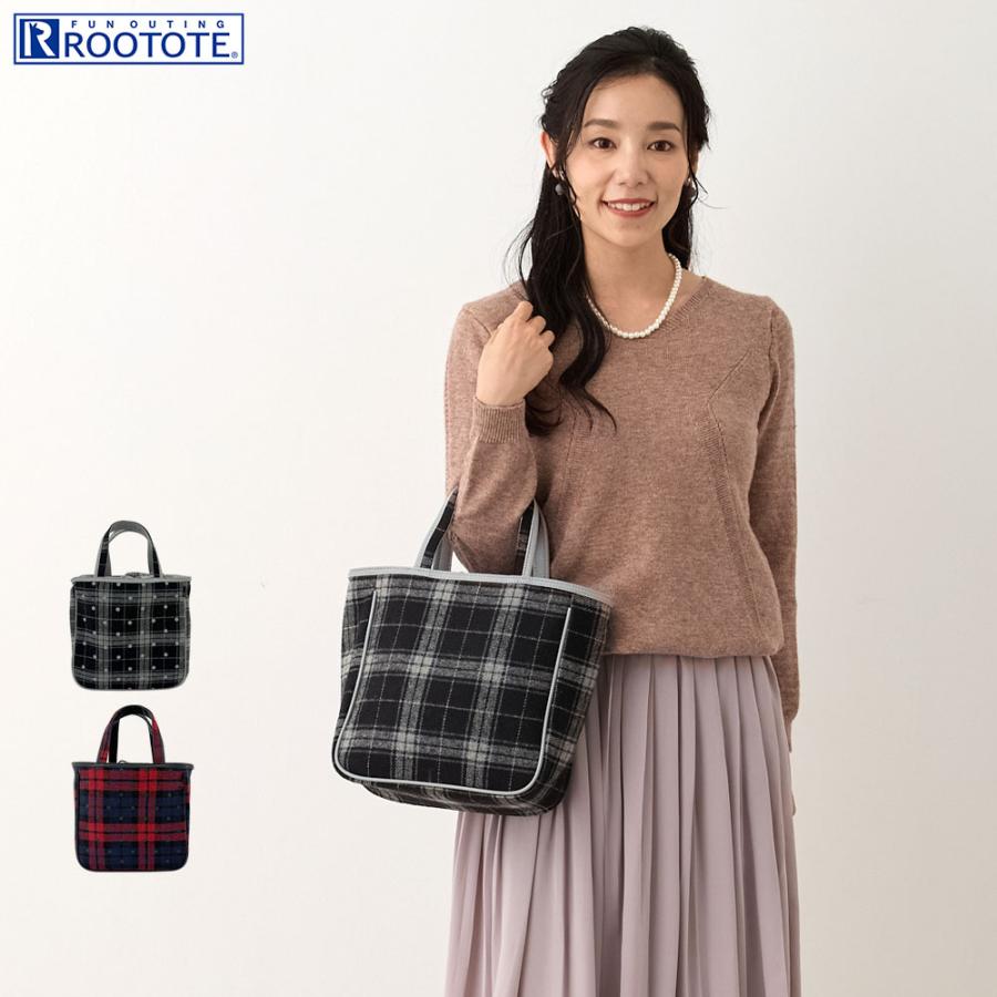 1344 ルートート（ROOTOTE）/【2024新作】 LT.スクエア.ドットチェック-A (全2種) : 1344 : ルートートヤフーショッピング店 - 通販 - Yahoo!ショッピング