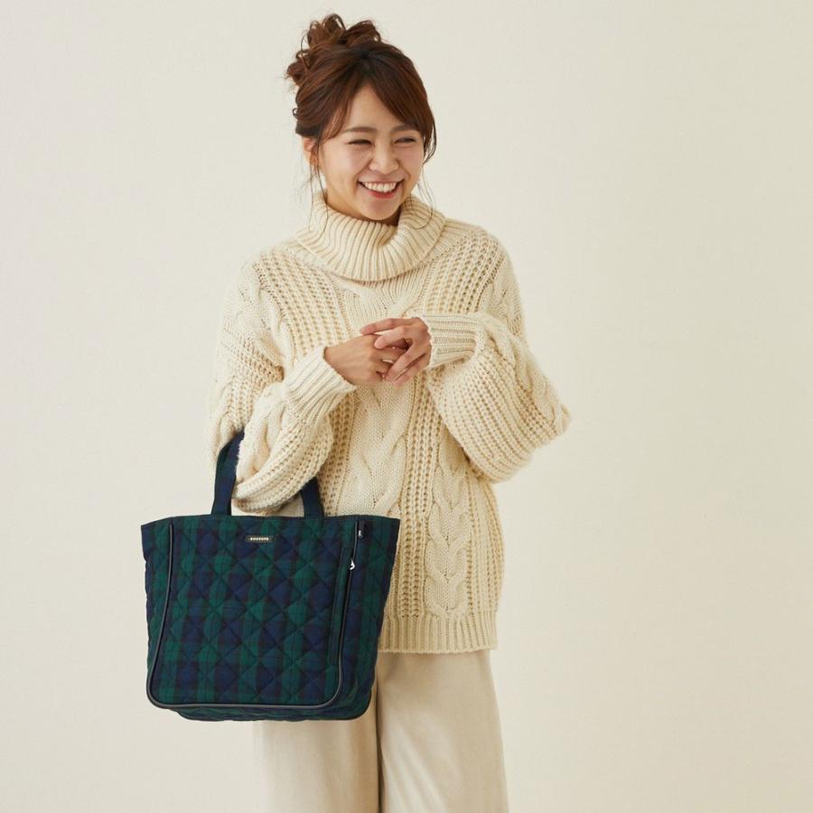 ROOTOTE 1346 ルートート（ROOTOTE）/EU.スクエア.チェックキルト-A（全3種）軽量 スクエア 正方形 チェック おしゃれ かわいい おすすめ ギフト トートバ ...