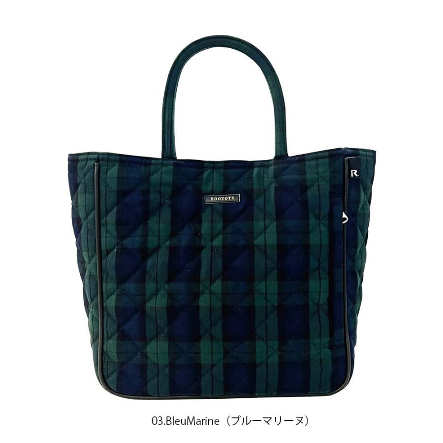 ROOTOTE 1346 ルートート（ROOTOTE）/EU.スクエア.チェックキルト-A（全3種）軽量 スクエア 正方形 チェック おしゃれ かわいい おすすめ ギフト トートバ ...