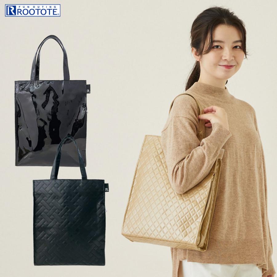 ROOTOTE 1384 ルートート（ROOTOTE）/LT.アーキャトル.クラシック-A (全3種) 軽量 自立 合皮 長方形 A4サイズ収納 カジュアル きれいめ キルティング エナ ...