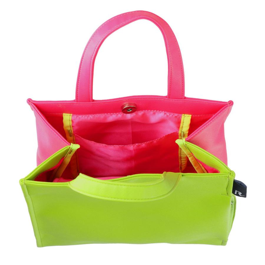 1385 ルートート（ROOTOTE）/LT.スクエア.クラシック-B (全4種) 軽量 自立 合皮 コンパクトサイズ 正方形 ツートーンカラー カジュアル きれいめ … :1385 ...