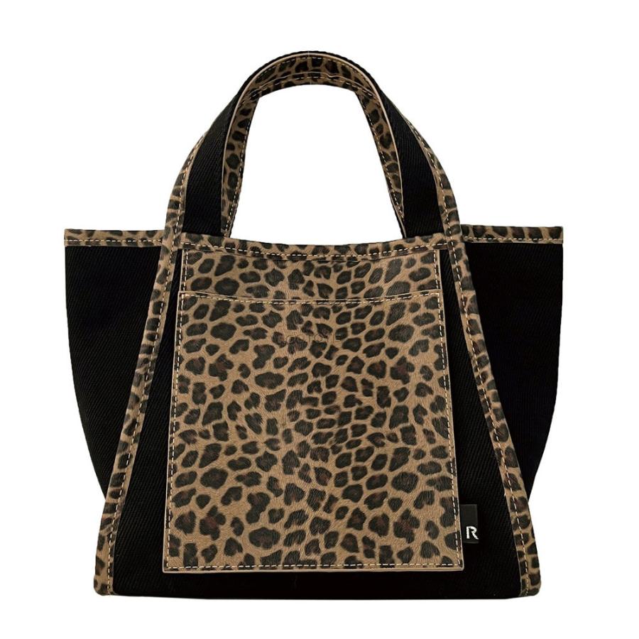 ROOTOTE 1392 ルートート（ROOTOTE）/LT.デリ.コロン-B（全4種）ミニトート キャンバス 合皮 ポケット 軽量 無地 レオパード ゼブラ 自立 オトナスタイル ...