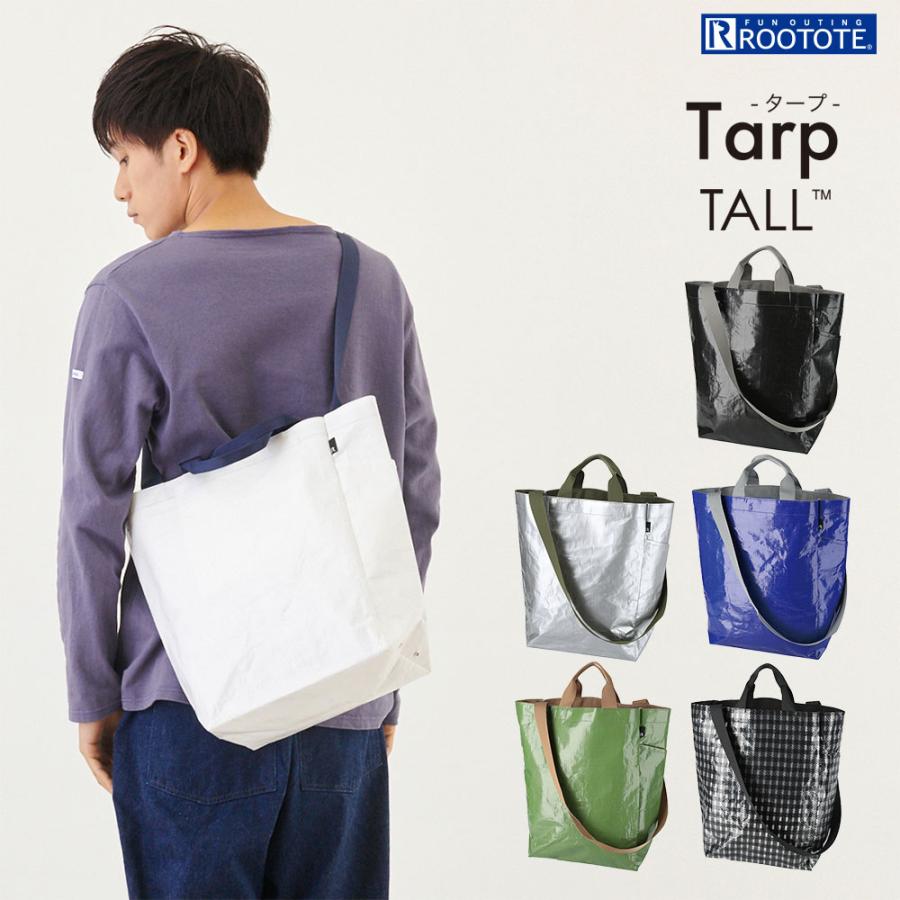 ROOTOTE 1435 ルートート（ROOTOTE）/SN.トール2way.タープ-B（全6種）軽量 A4サイズ収納 レジャーシート素材 雨の日対応 おしゃれ おすすめ ギフト シン ...