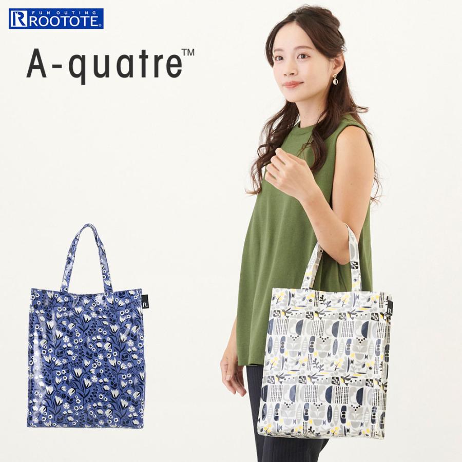 ROOTOTE 1440 ルートート（ROOTOTE）/LT.A4アーキャトル.ラミネート-E（全2種）軽量 雨の日 A4サイズ収納 ラミネート加工 北欧テイスト 鳥 花 おしゃれ か ...