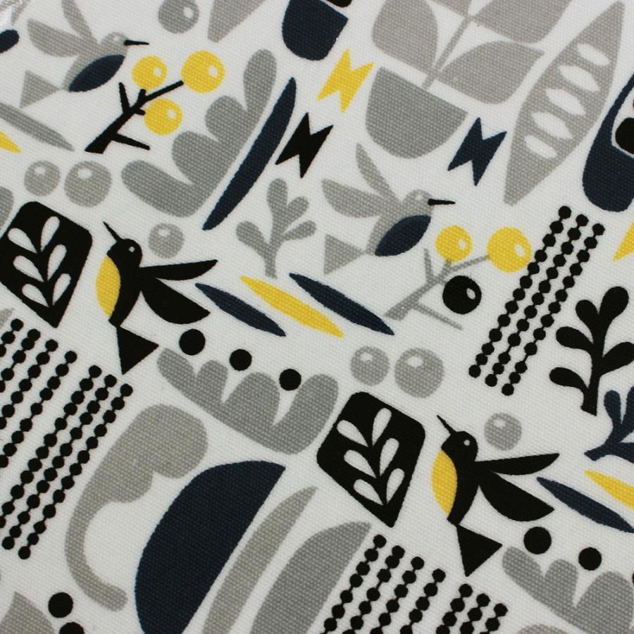 ROOTOTE 1441 ルートート（ROOTOTE）/LT.スクエア.ラミネート-E（全2種）ミニトート 軽量 雨の日 正方形 ラミネート加工 北欧テイスト 鳥 花 おしゃれ か ...