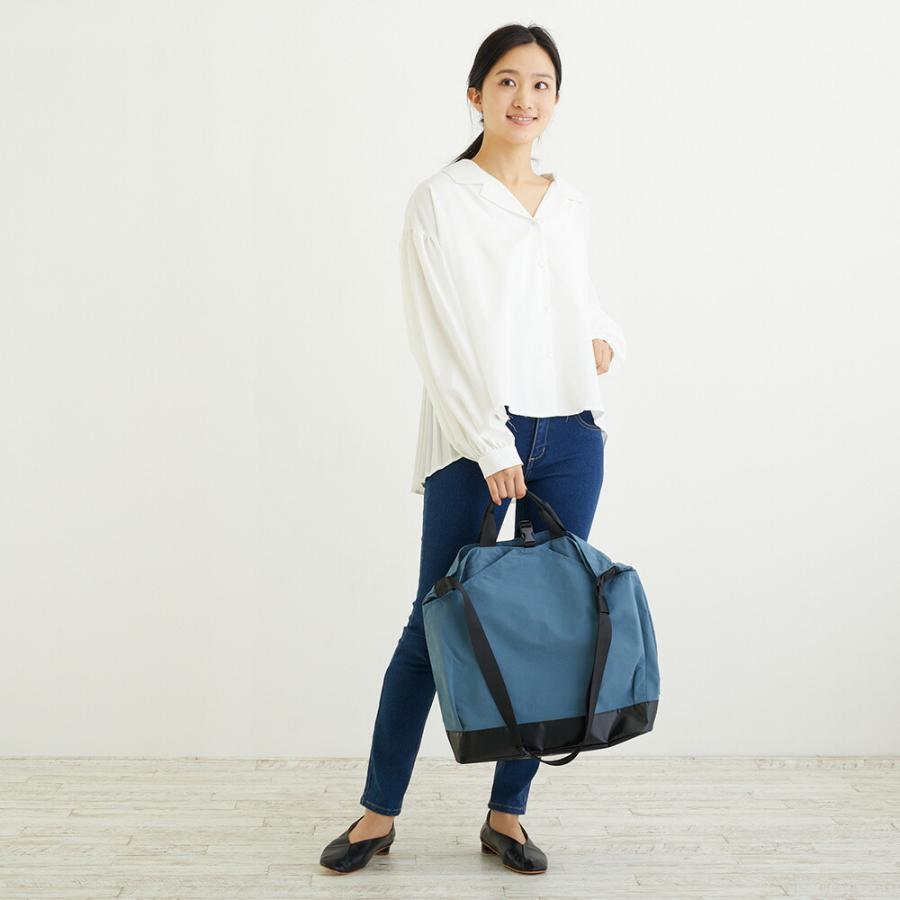 ROOTOTE 1933 ルートート（ROOTOTE）/SN.グランデ.タープコンビ-B（全3種）ナイロン ターポリン 自立 A4サイズ収納 おしゃれ おすすめ ギフト シンプル 2w ...