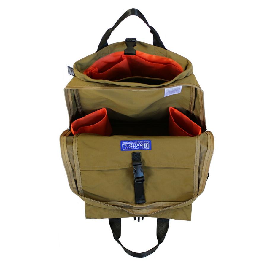 ROOTOTE 1934 ルートート（ROOTOTE）/SN.セオルー.タープコンビ-B（全3種）ナイロン ターポリン 自立 A4サイズ収納 おしゃれ おすすめ ギフト シンプル 2w ...