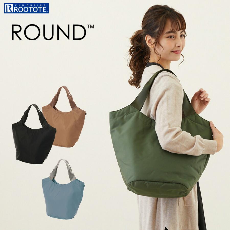 2685 ルートート（ROOTOTE）/SN.ラウンド.デイズ-A（全4種）軽量 無地 ナイロン ストライプA4サイズ収納 肩掛け おしゃれ かわいい おすすめ ギフ… :2685:ルートート ...
