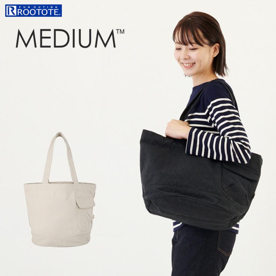 ROOTOTE 【ルートート公式】ルートート SN.ミディアム.リサイクルコットン-A（全2種） 品番2968 : ルートートヤフーショッピング店 - 通販 - Yahoo!ショッピング