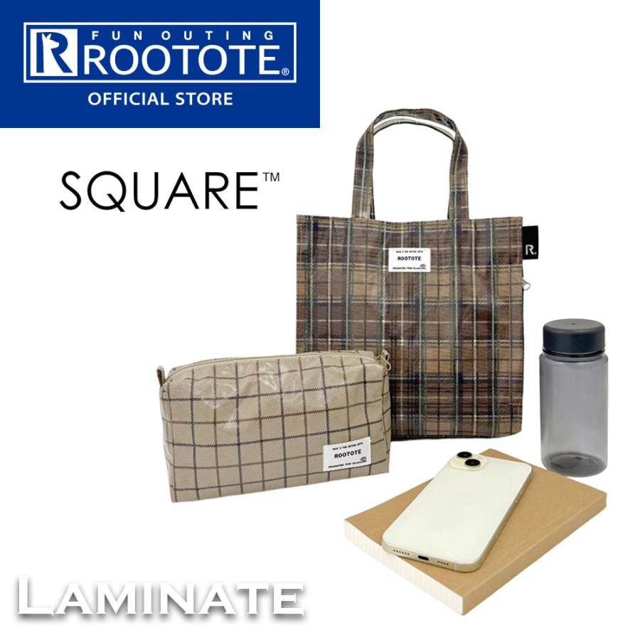ROOTOTE 【ルートート公式】EU.スクエア.ラミネート-T（全4種）2025新作 品番3606 : ルートートヤフーショッピング店 - 通販 - Yahoo!ショッピング