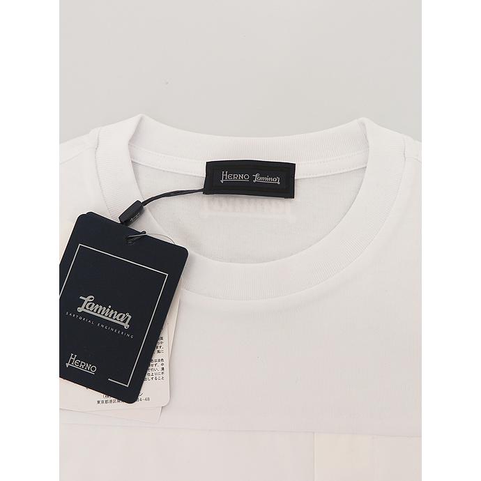 HERNO HERNO/ヘルノ/Laminar/Tシャツ/ホワイト/her440413 : ROOTWEB - 通販 - Yahoo!ショッピング