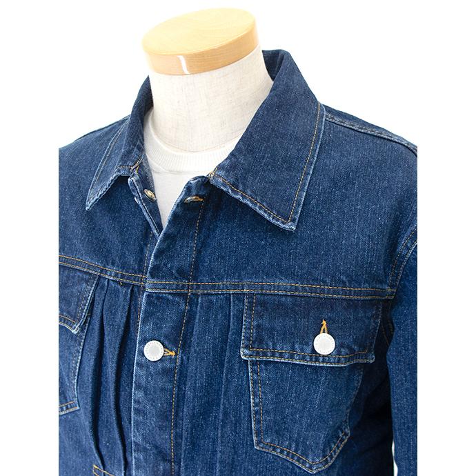オネスト hnst デニムジャケット/Gジャン/リサイクルデニム/DANEEL インディゴブルー hns481603 : ROOTWEB - 通販 - Yahoo!ショッピング