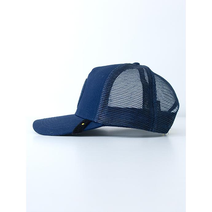 ジャスト ハット Just Hat ワッペン交換式トラッカーキャップ ネイビーブルー jus501202 : ROOTWEB - 通販 - Yahoo!ショッピング
