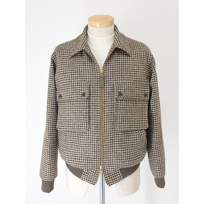 Laboratory of Last Resort ブルゾン/MOONツイード/Laboratory Blouson 29 ベージュ×ブラウン llr461804 : ROOTWEB - 通販 ...