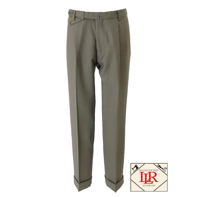 ラボラトリー・オブ・ラスト・リゾート Laboratory of Last Resort 2プリーツトラウザーズ/ウールツイル 日本製 ...