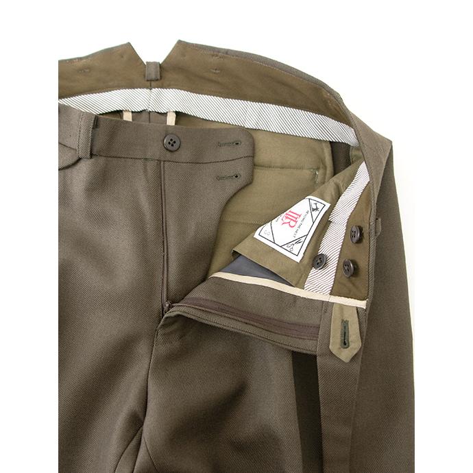 ラボラトリー・オブ・ラスト・リゾート Laboratory of Last Resort 2プリーツトラウザーズ/ウールツイル 日本製 ...