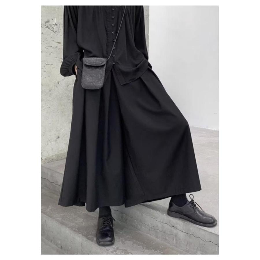 袴パンツ メンズ レディース ワイドパンツ ハカマパンツ 9分丈 袴パンツ メンズ レディース ワイドパンツ ハカマパンツ 9分丈