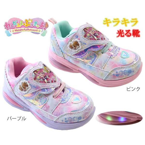 光る靴 わんだふるぷりきゅあ！ プリキュア キッズシューズ 子供靴 靴 キッズスニーカー 女の子 3818 : ROSE CAT - 通販 - Yahoo!ショッピング