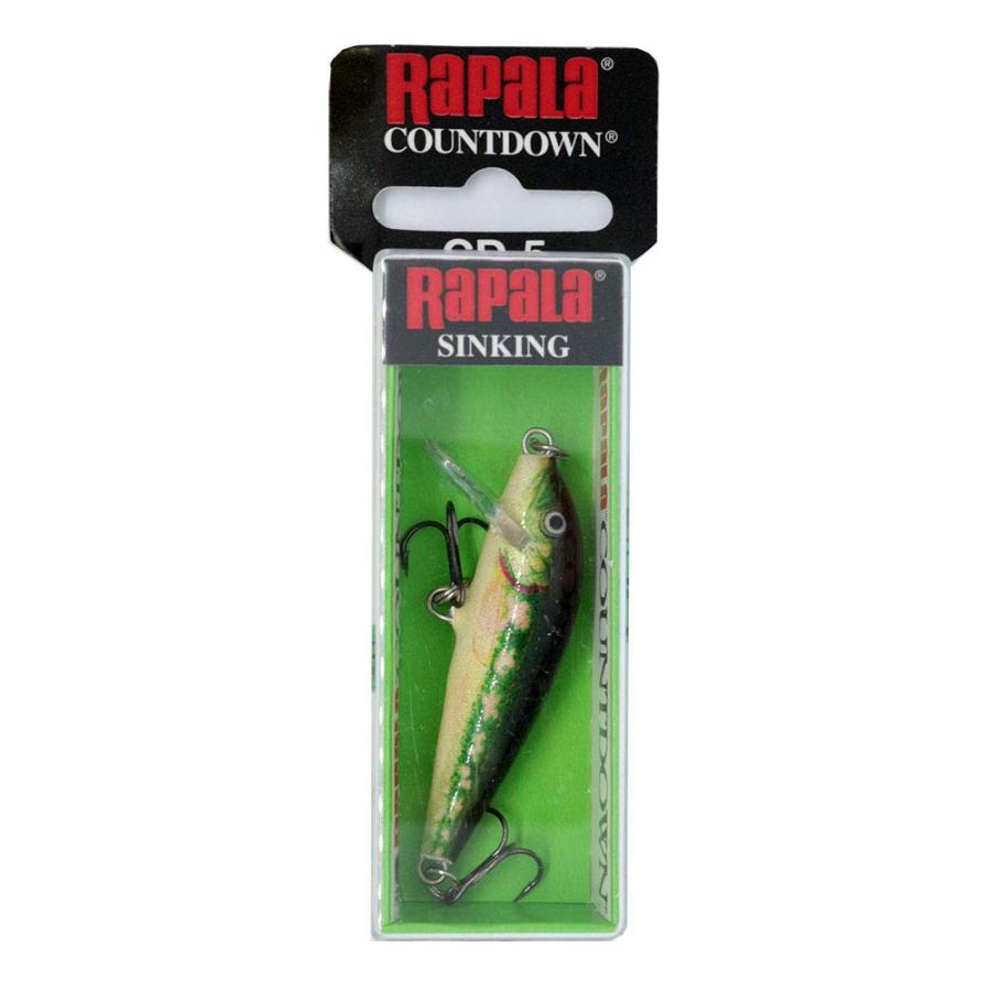 Rapala(ラパラ) ミノー カウントダウン ユニバーサルカラー 5cm 5g MN CD5 ルアー : Rose Cheek - 通販 - Yahoo!ショッピング