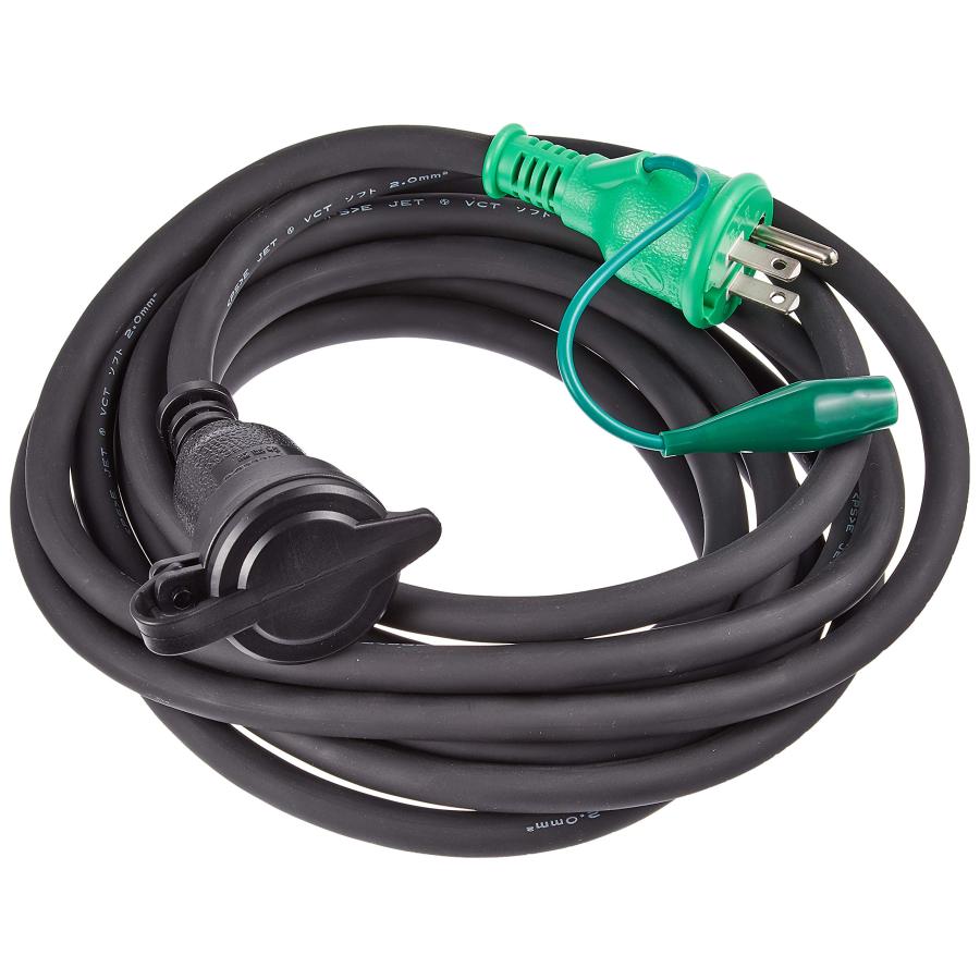 PSW-5E 防雨ポッキン延長コード 07233 : Rose Cheek - 通販 - Yahoo!ショッピング