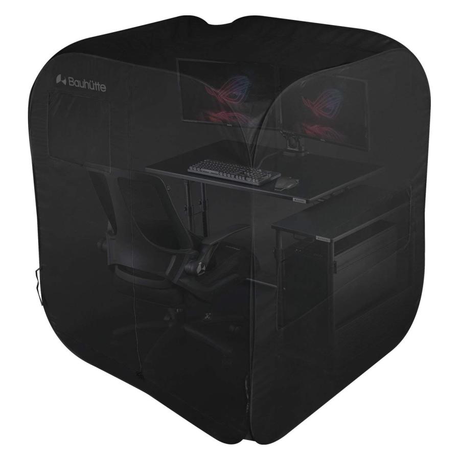 Bauhutte（バウヒュッテ） デスク用テント ぼっちてんと BBT1-130-BK : Rose Cheek - 通販 - Yahoo!ショッピング