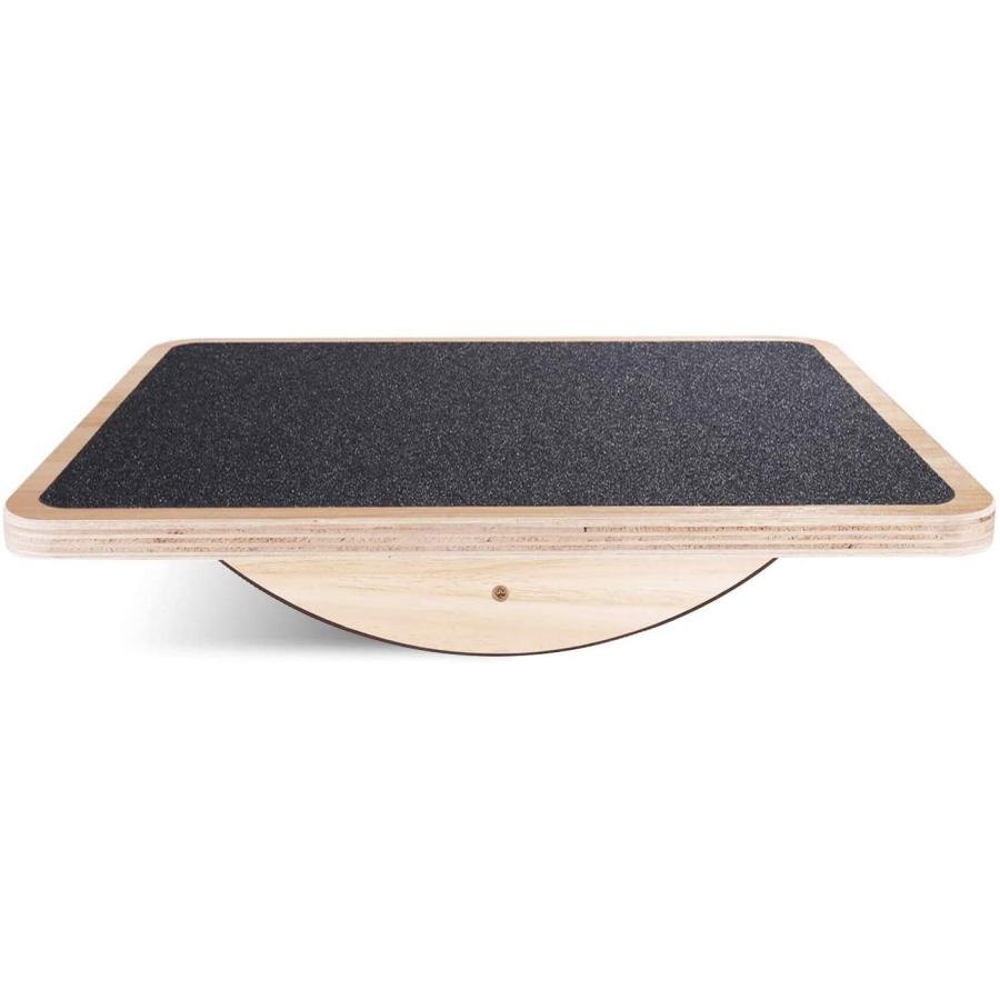 【元NASAエンジニアが開発】StrongTek バランスボード 木製 体幹トレーニング 運動不足 インナーマッスル コアマッスル 股関節 筋トレ 室 : Rose Cheek - 通販 ...