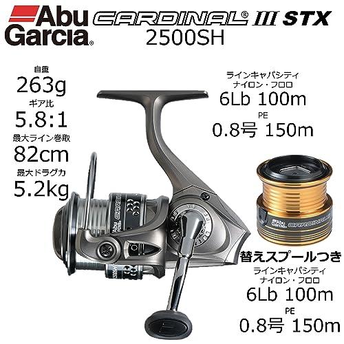 AbuGarcia (アブガルシア) CARDINAL III STX 2500SH スピニングリール 替えスプール付き : Rose Cheek - 通販 - Yahoo!ショッピング