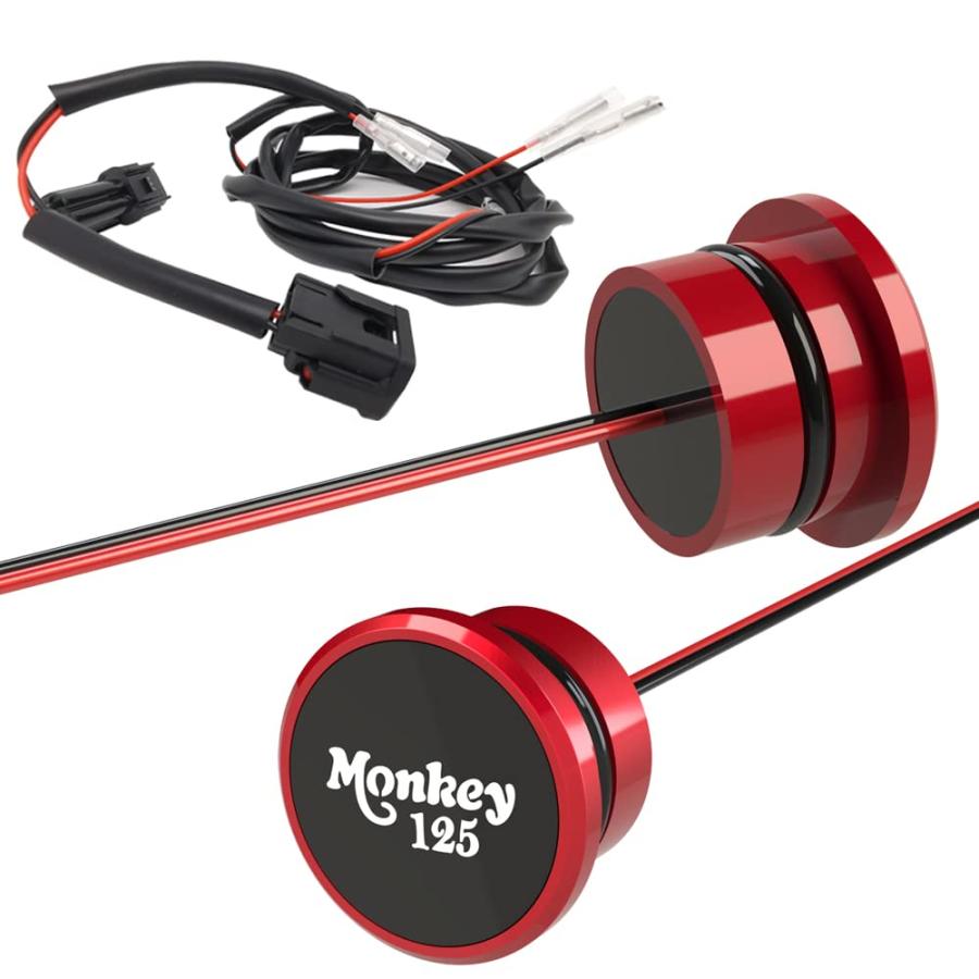 LEDコンターライト フレームキャップキット 適合車種 ホンダ モンキー 125 Monkey Z125 全車種 (レッド) : Rose Cheek - 通販 - Yahoo!ショッピング