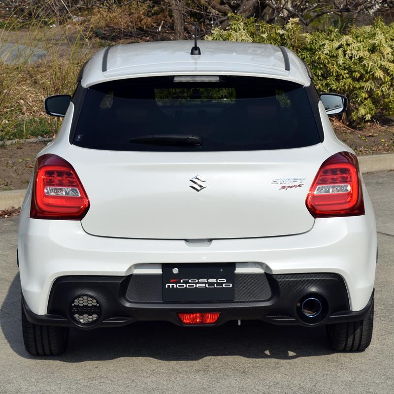 ROSSO MODELLO ガーニッシュセット！片側出し スイフトスポーツ マフラー ZC33S MT リアマフラー ロッソモデロ COLBASSO Ti-R 車検対応 カラー選択可 ...
