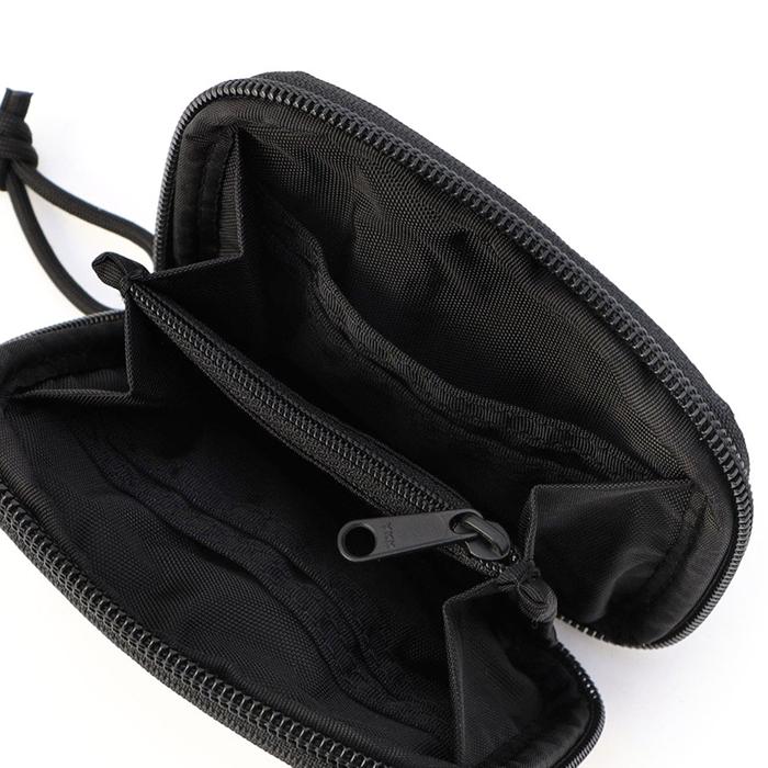 BRIEFING ブリーフィング 財布 ラウンドファスナー ラウンドジップ ROUND ZIP WALLET MW 黒 モジュールウェア ウォレット メンズ レディース ナイロン 軽量 軽い ...
