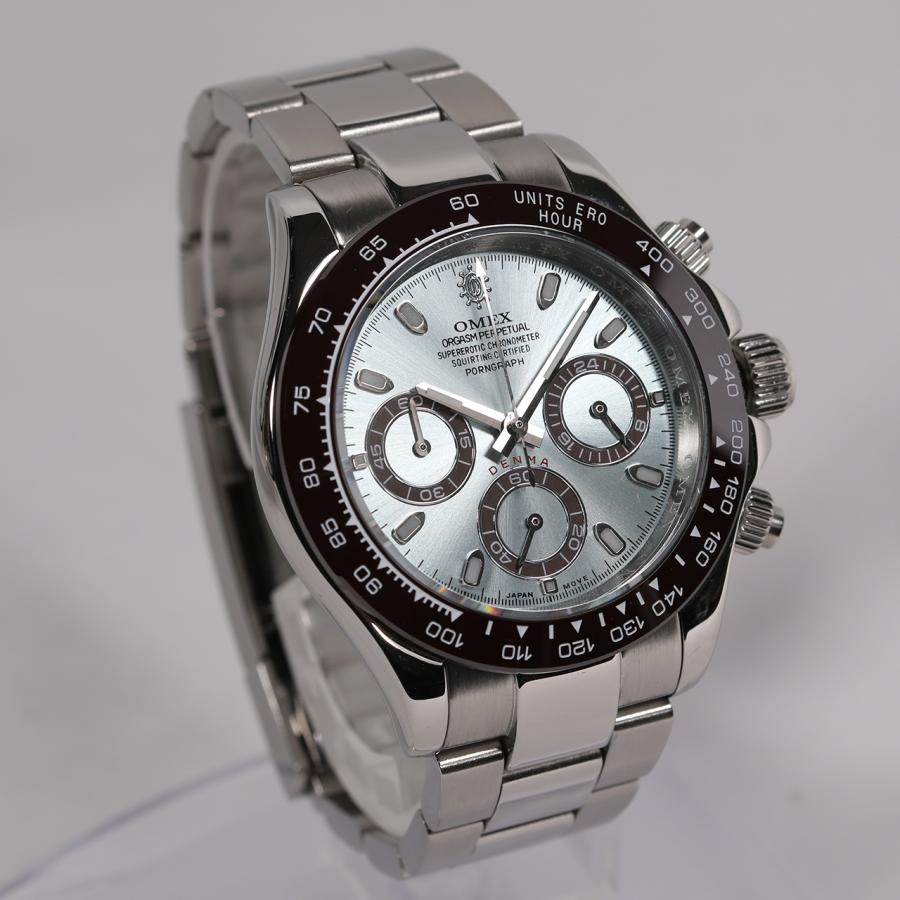 OMECO 腕時計 メンズ オメックス OMEX DENMA デンマ 日本製ムーブメント 5気圧防水 男性用腕時計 omeco時計 おめこ時計 ...