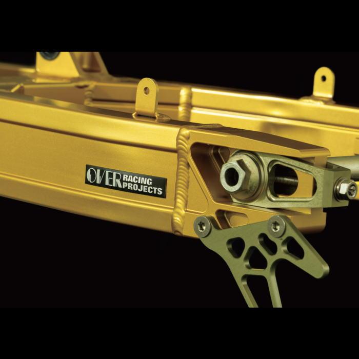 ラフアンドロード限定販売 OVERコラボ 52-71-09G OVERRACING スイングアーム Type9 Z900RS(18-23) ガンコートゴールド オーヴァーレーシング ROUGH ...