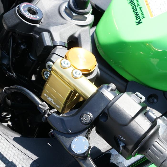 OVER RACING ラフアンドロード限定販売 OVERRACING 55-86-11G スポーツライディング ハンドルキット (KAWASAKI : ZX-4R/25R) ゴールド ...