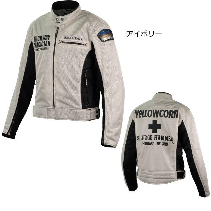YeLLOW CORN 2025春夏モデル YB-5101 メッシュ ジャケット MESH JACKET ライディング バイク イエローコーン : ラフアンドロード ヤフー店 - 通販 ...