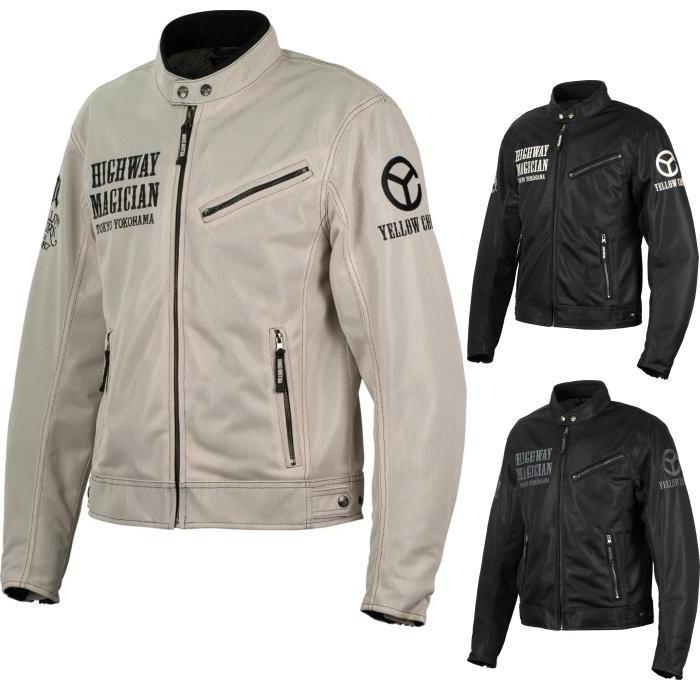 YeLLOW CORN 2025春夏モデル YB-5121 ライト メッシュ ジャケット LIGHT MESH JACKET ライディング ...