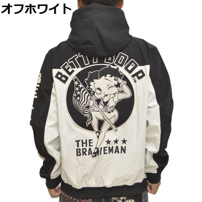 BETTY BOOP ブレイブマン ベティブープ BBB-2351 三層ストレッチ マウンテンパーカー ジャケット 高耐水 高撥水加工 BRAVE MAN バイカー アメカジ メンズ ...