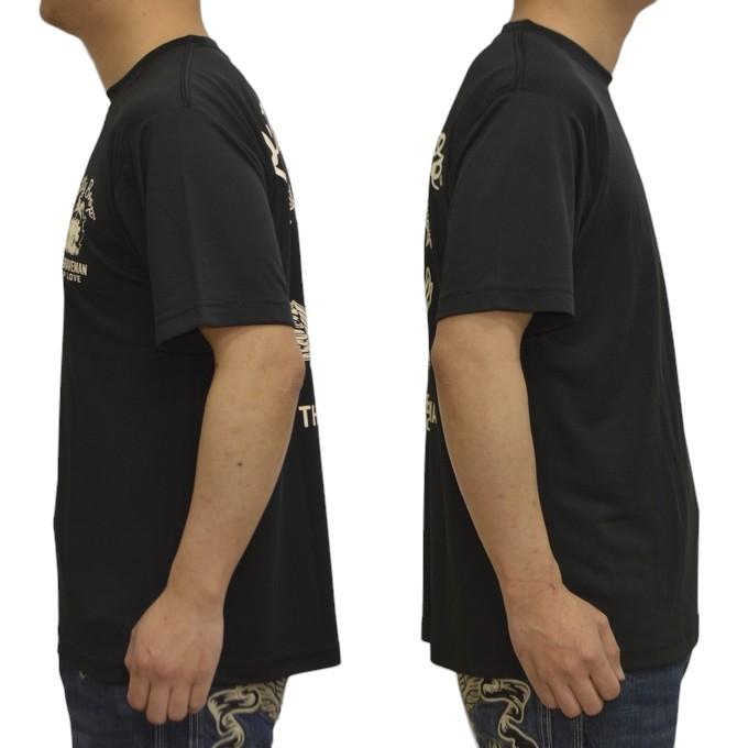 BETTY BOOP ブレイブマン ベティブープ BBB-2439 ドライ 半袖Tシャツ ドライ生地 吸汗速乾 UVカット ベティちゃん BRAVE MAN トップス メンズ : Rough ...