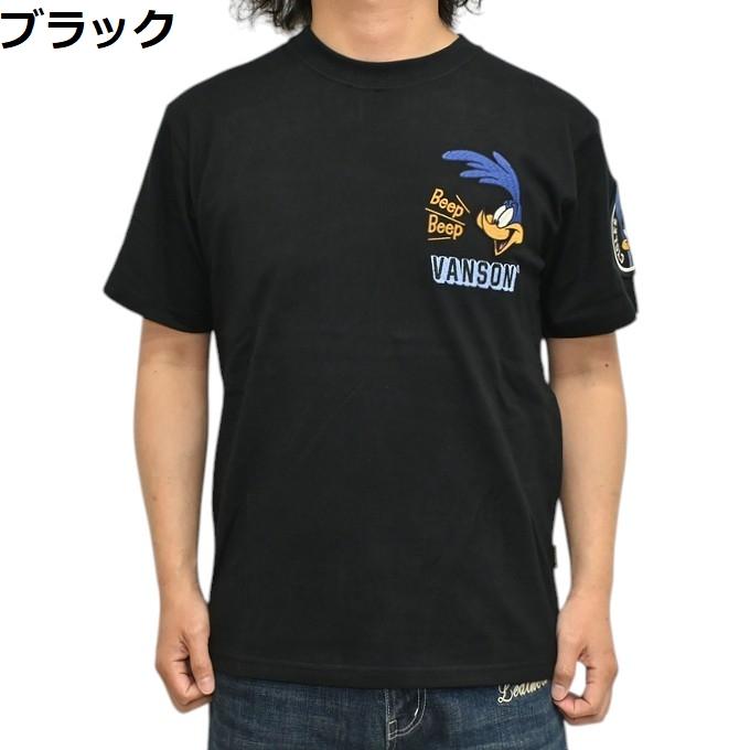 VANSON バンソン ルーニーテューンズ LTV-2506 半袖Tシャツ 天竺半袖TEE ワイリーコヨーテ ロードランナー トップス メンズ : Rough Riders - 通販 ...