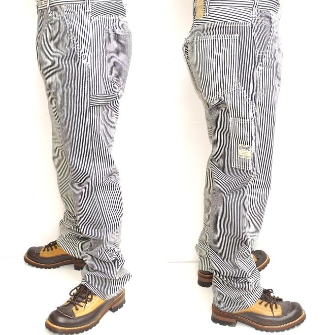 児島ジーンズ KOJIMA GENES マルチヒッコリーペインターパンツ RNB-1084 ヒッコリー×ヒッコリー色 : Rough Riders - 通販 - Yahoo!ショッピング