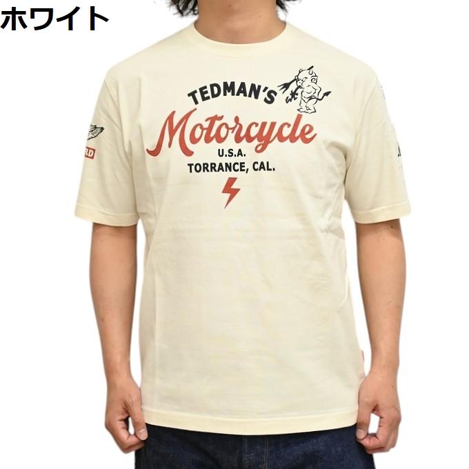 TEDMAN テッドマン TDSS-571 半袖Tシャツ モーターサイクル・テッドマン メンズ トップス : Rough Riders - 通販 - Yahoo!ショッピング
