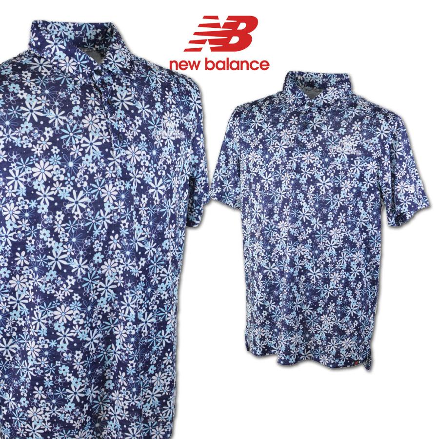 New Balance Golf ニューバランス 半袖ポロシャツ メンズ (M)(L)(LL) ゴルフウェア new balance 012 ...