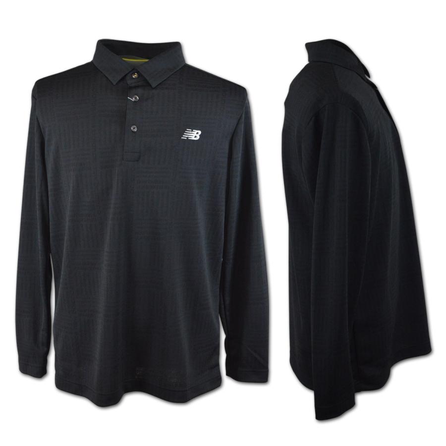 New Balance ニューバランス 長袖ポロシャツ ゴルフウェア メンズ 秋冬用 白 黒 M L LL 012-5269002 : ROUND OVER - 通販 - Yahoo!ショッピング