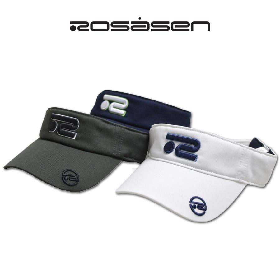 Rosasen（ロサーセン） サンバイザー メンズ 紺 白 グレー 046-51232 : ROUND OVER - 通販 - Yahoo ...