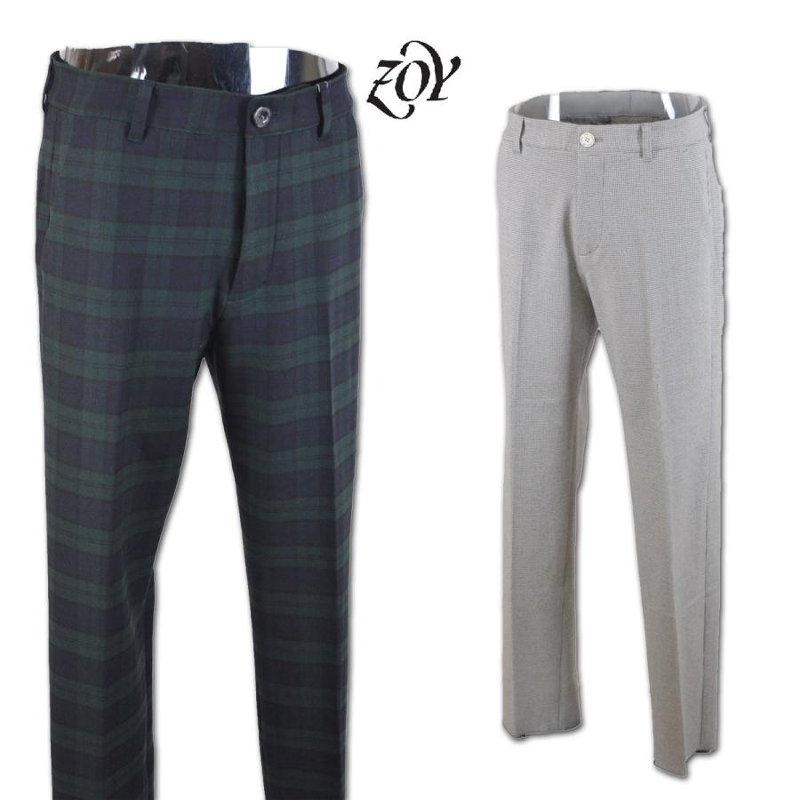 ZOY メンズ パンツ (W79,W82,W85) ゴルフウェア ゾーイ 071414411 : ROUND OVER - 通販 - Yahoo!ショッピング