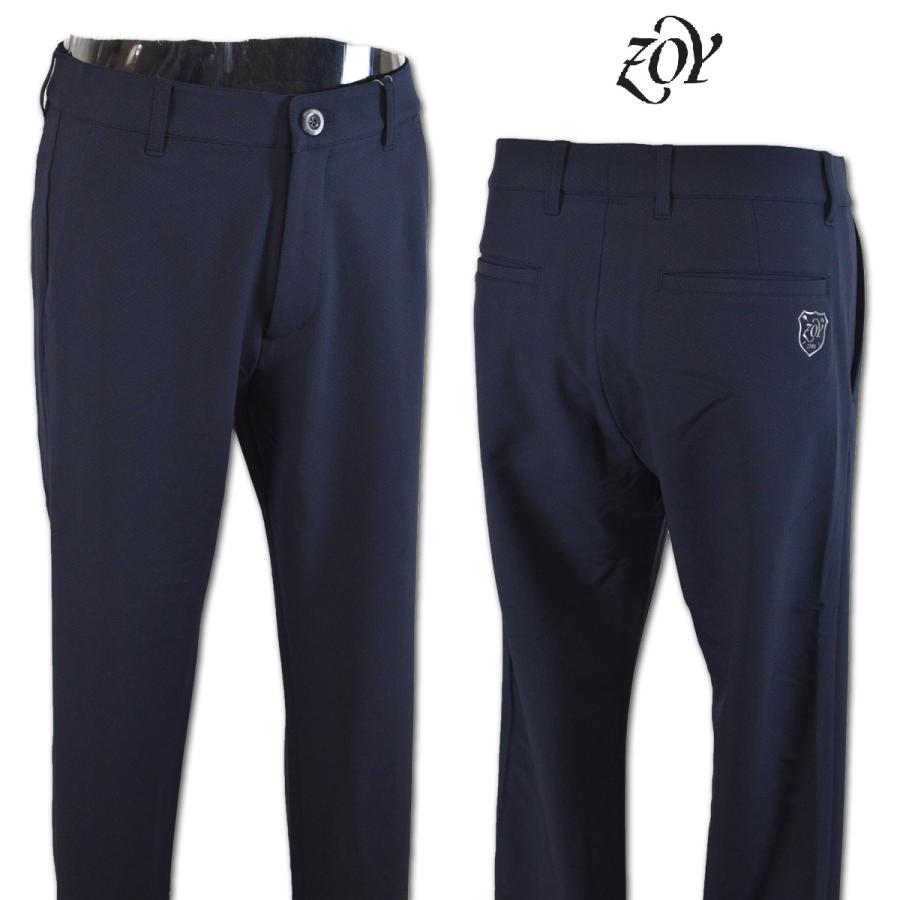 ZOY パンツ メンズ ゴルフウェア アウトレット 秋冬用 紺 W79 W82 W85 071434403-85 : ROUND OVER - 通販 - Yahoo!ショッピング
