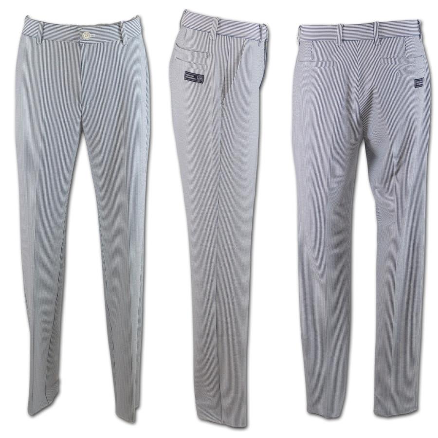 ZOY パンツ トリコットサッカー ロングパンツ マリーン メンズ ゴルフウェア 春夏用 白 紺 W79 W82 W85 071452405 : ROUND OVER - 通販 - Yahoo ...