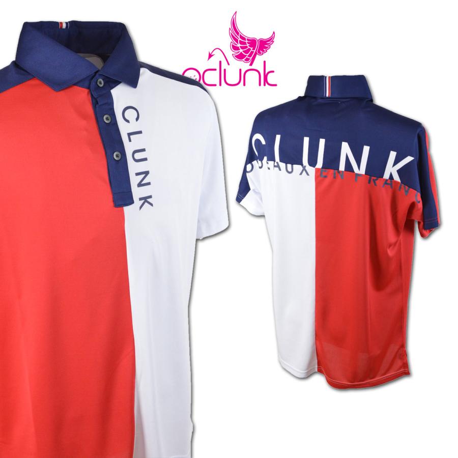 CLUNK クランク 半袖ポロシャツ メンズ (M)(L)(LL) ゴルフウェア cl5mtg58 : ROUND OVER - 通販 - Yahoo!ショッピング