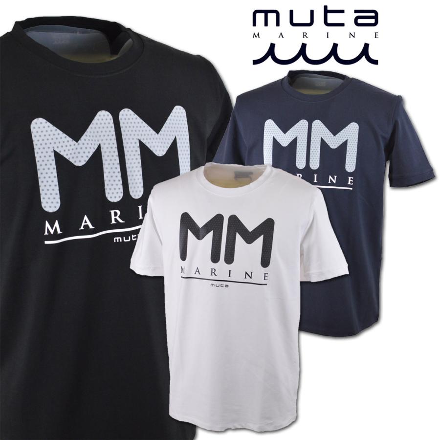 muta 半袖Tシャツ メンズ 春夏用 白 黒 紺 M L LL mmax434379 : ROUND OVER - 通販 - Yahoo!ショッピング
